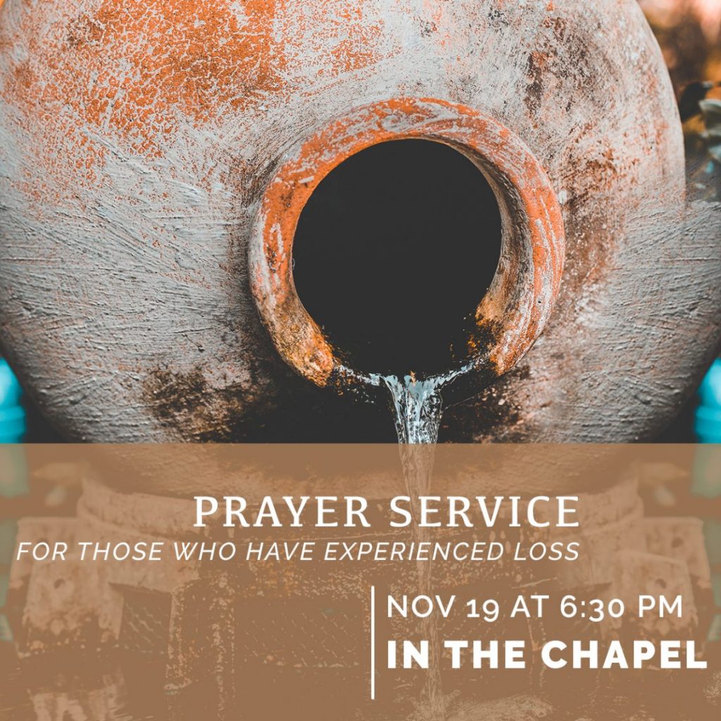 Prayer Service for Those Who Have Experienced Loss - St. John's ...